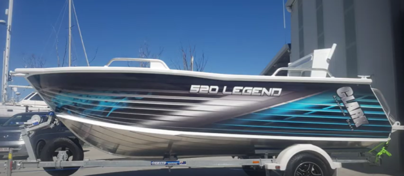 Boat Wraps Gold Coast, Tinnie Wraps from $950 Print Image Signs