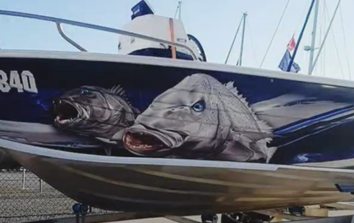 Boat Wraps Gold Coast, Tinnie Wraps from $950 Print Image Signs