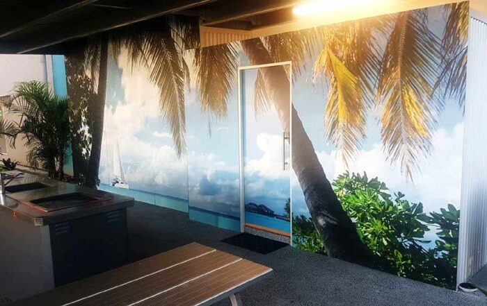 Custom digital printed wallpaper vinyl by Print Image Signs