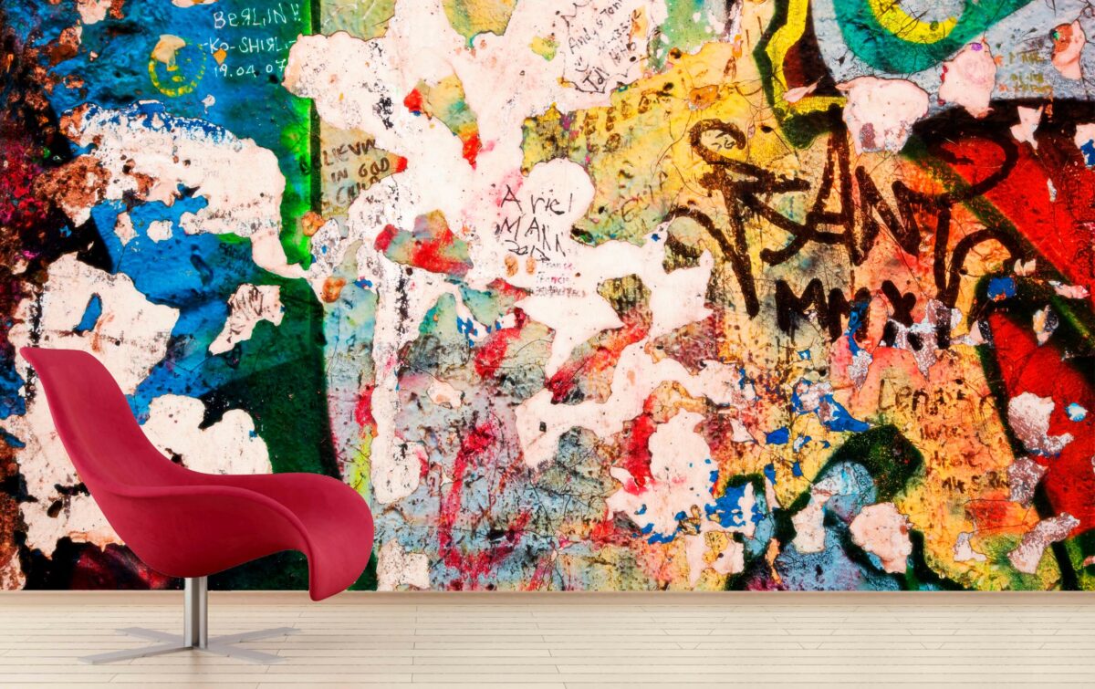 Custom digital printed wallpaper vinyl by Print Image Signs