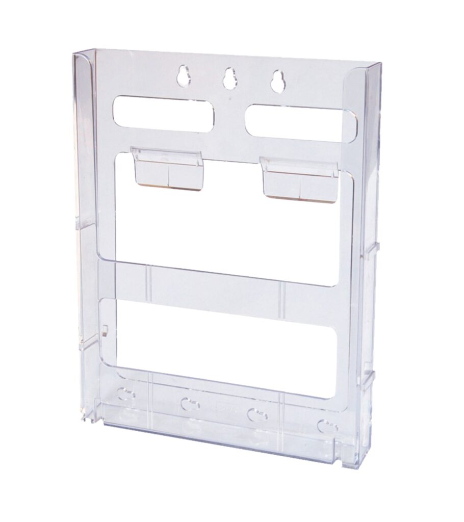 A4 Wall Mounted Brochure Holder, Print Image Signs