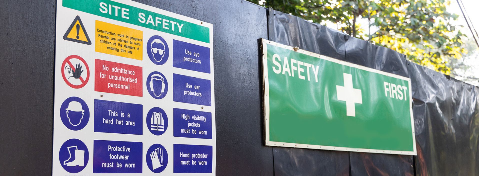 Construction Site Signage by Print Image Signs